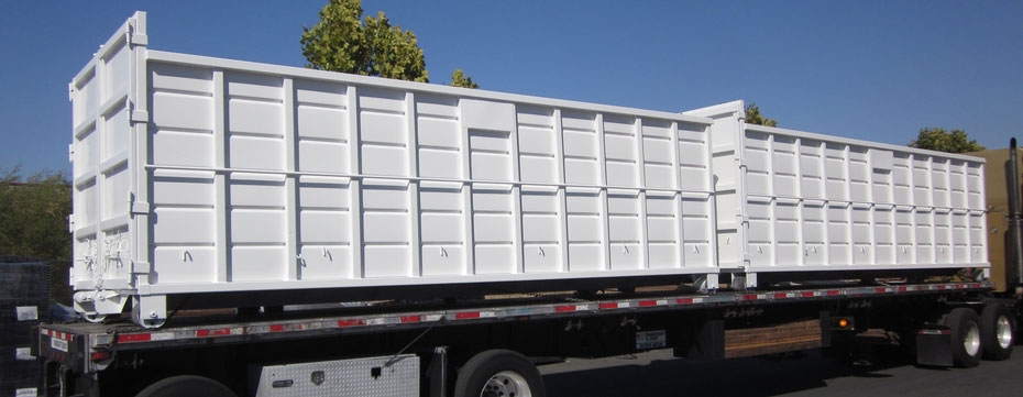 McLaughlin Waste Equipment Manufacture Roll Off Boxes, Pitch Top, Front ...