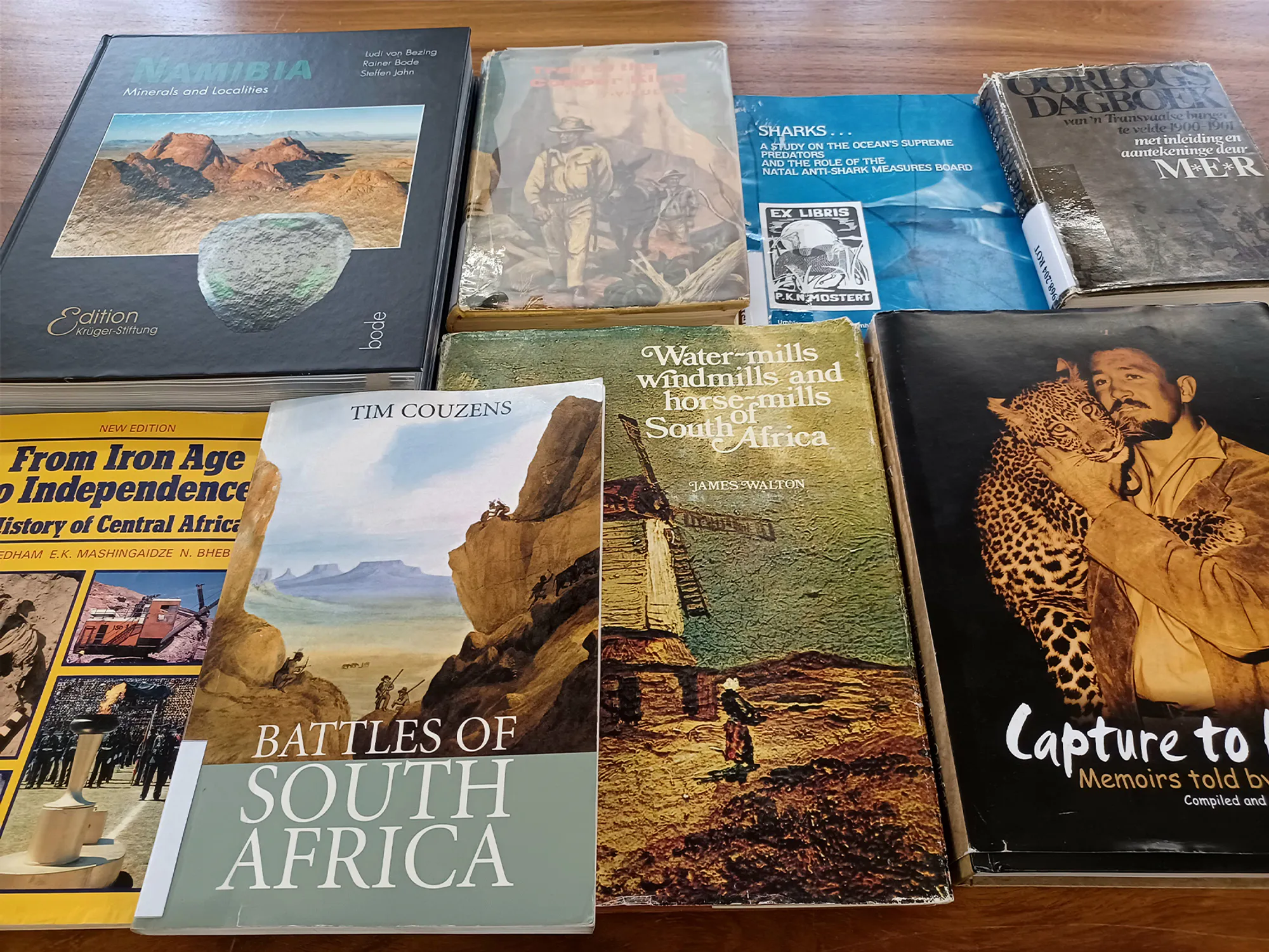 Extensive book collection donated to the Namibia Scientific Society