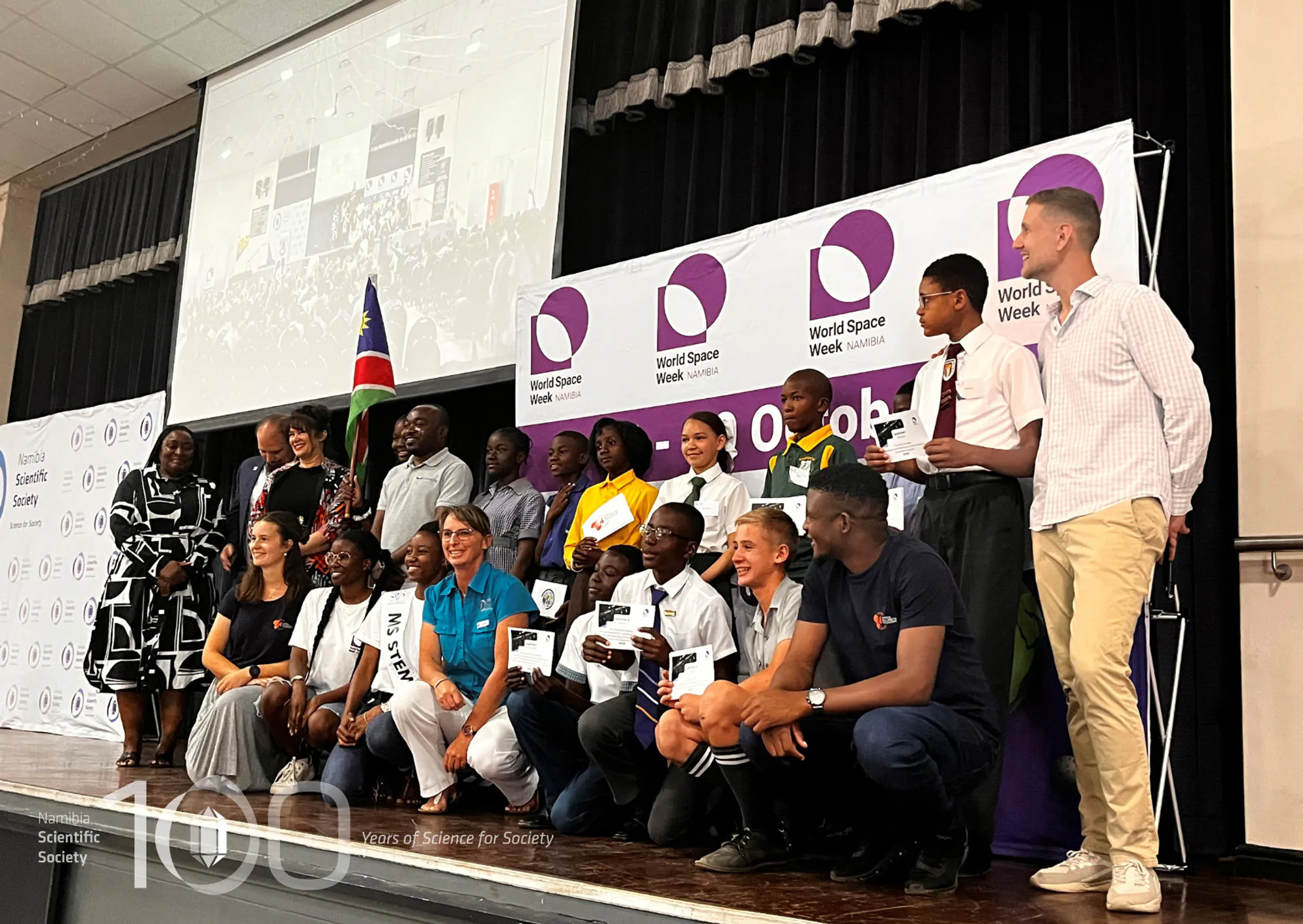 First-Ever ARISS Contact in Namibia During World Space Week 2025