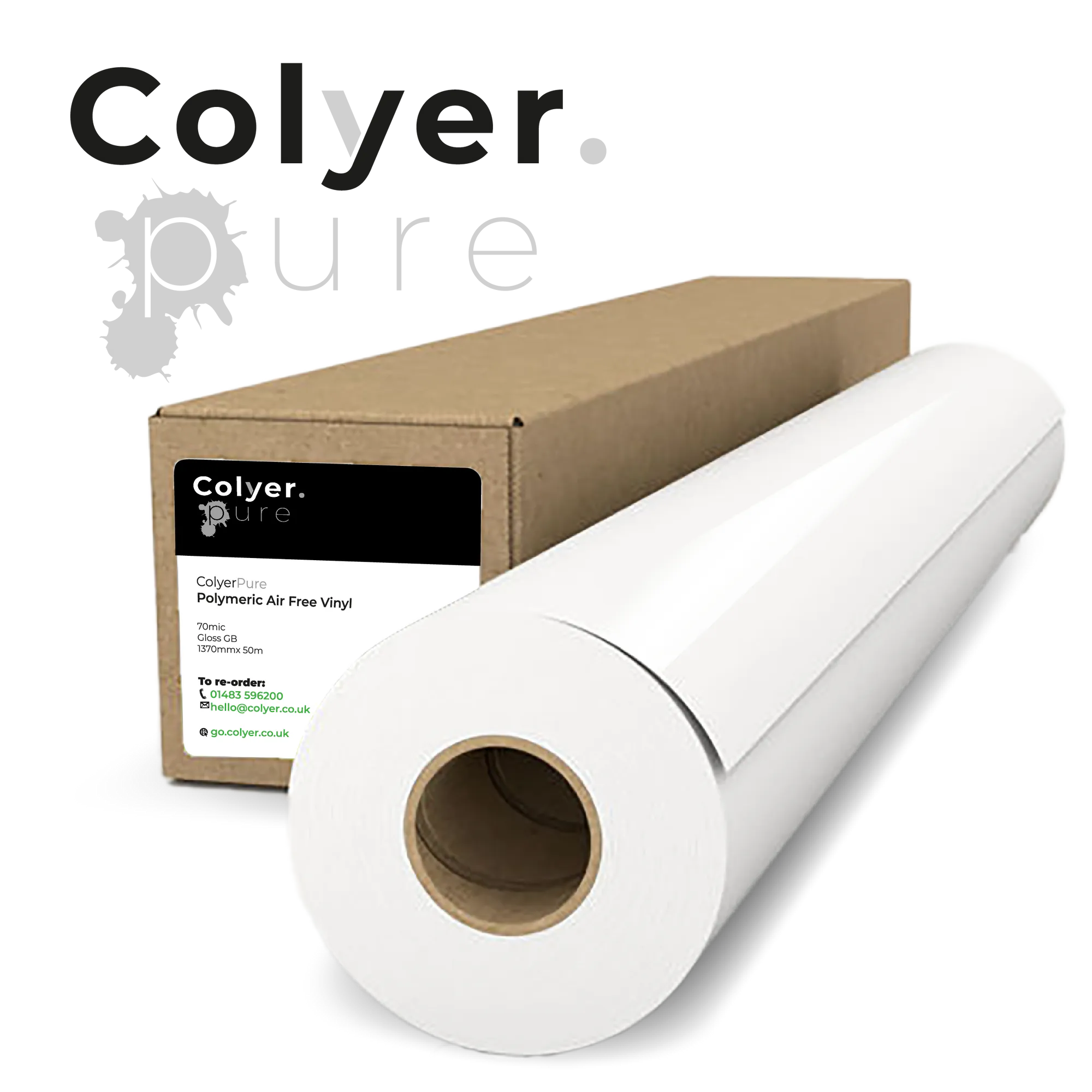 Introducing ColyerPure Vinyl Polymeric Gloss GB Air Free Vinyl